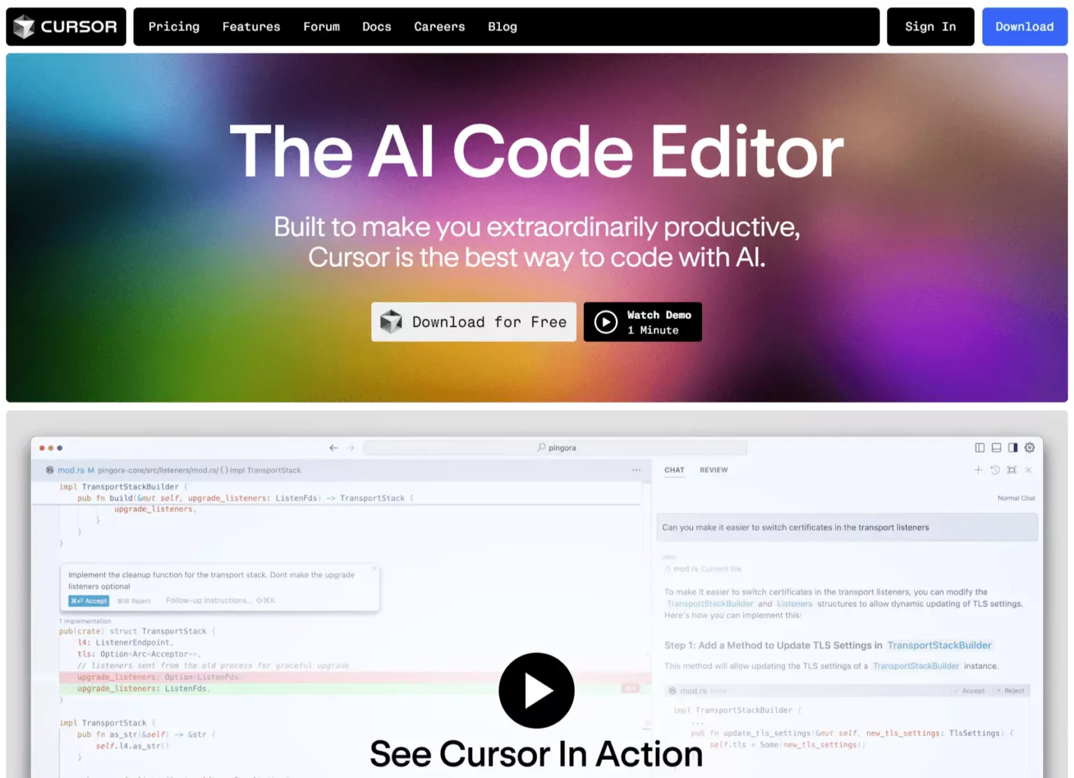 Cursor AI - AI Coding Tools | Vkmo AI