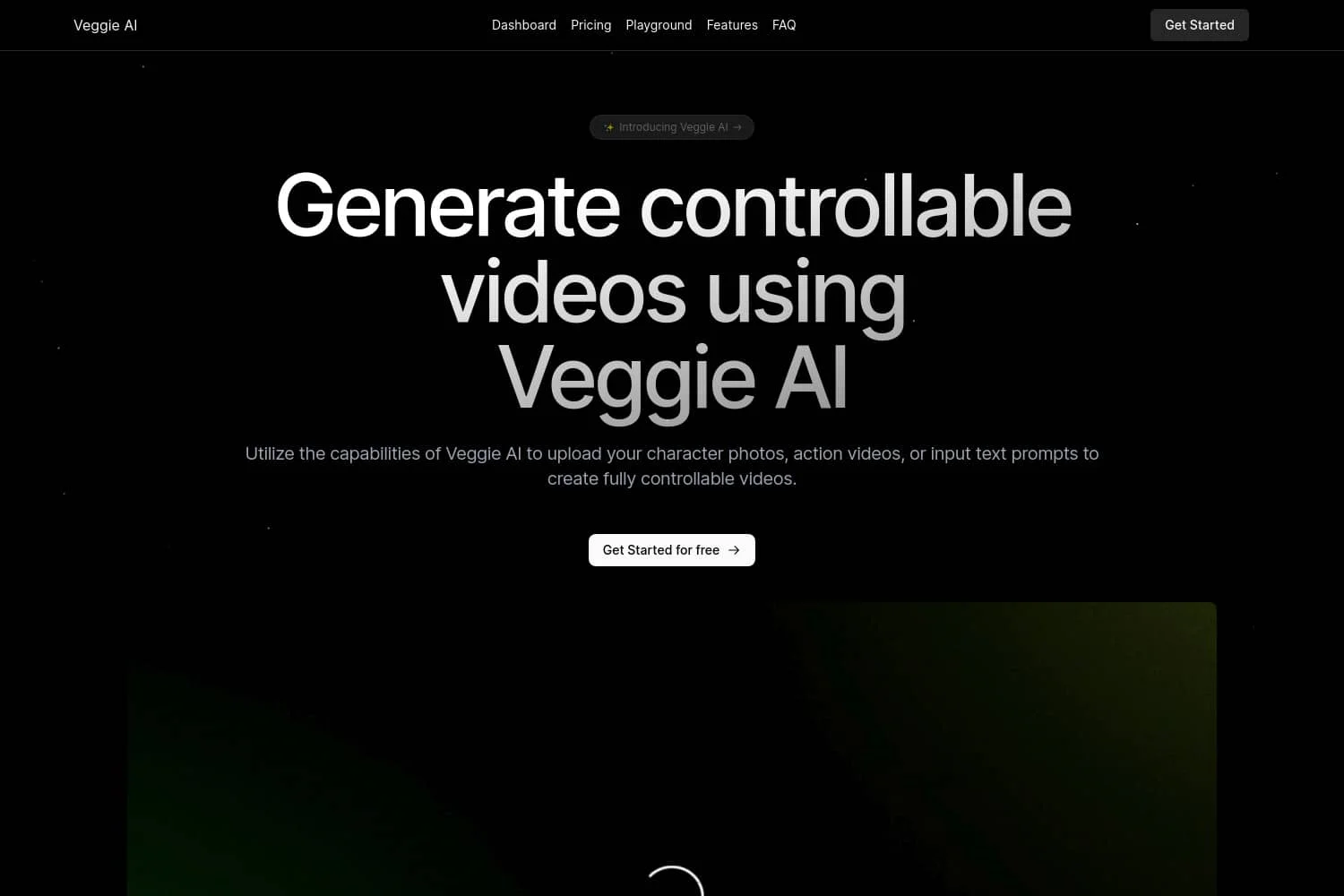Veggie AI – Generate Controllable Videos | Vkmo AI